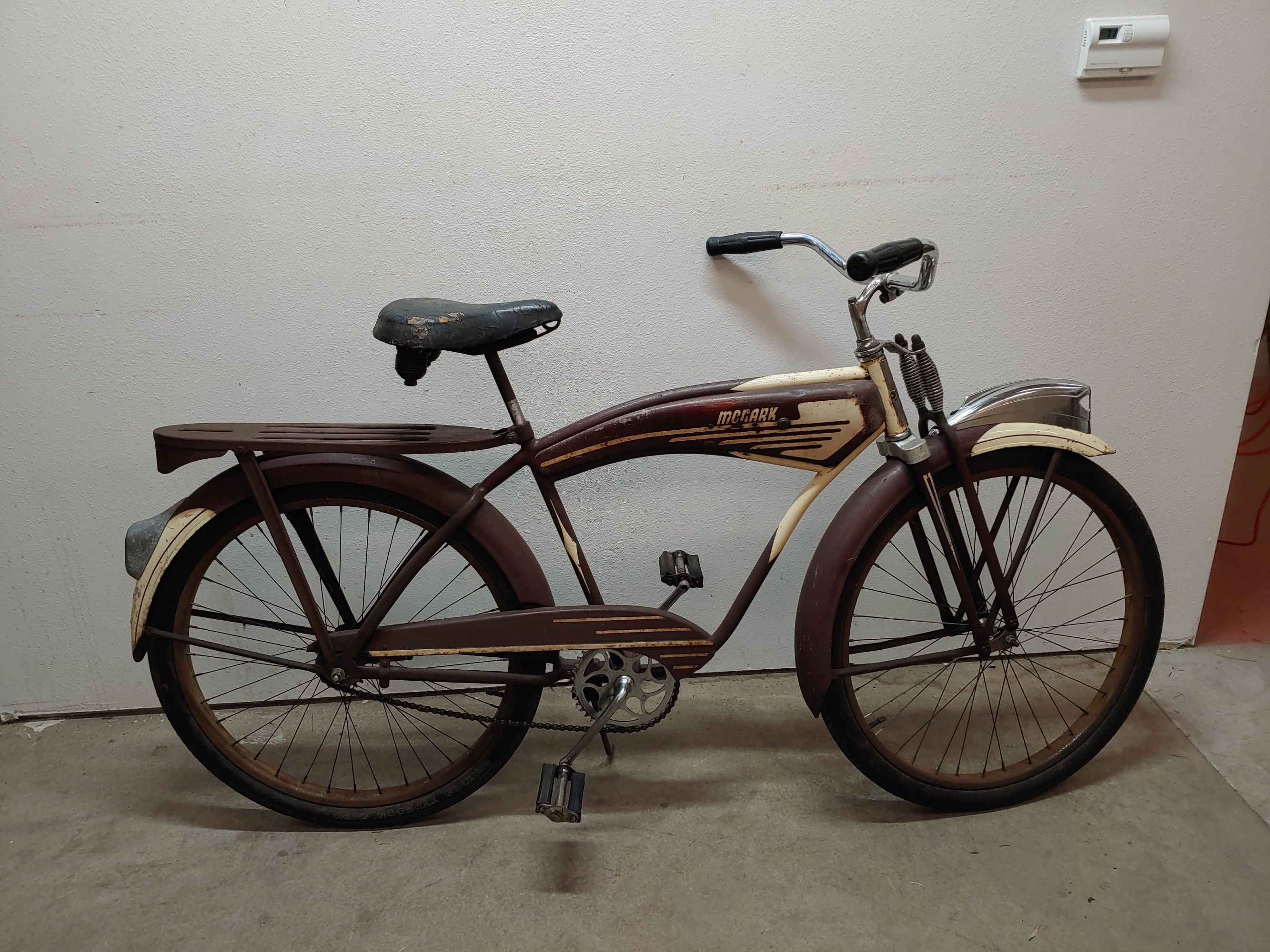 Vintage Monark Bicycle Monark Super Deluxe Bicycle Ad Metal Sign
