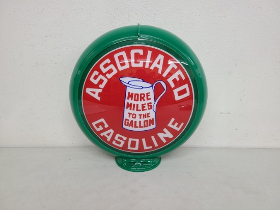 Associated Gasoline Pump Globe | Art, Antiques & Collectibles ...