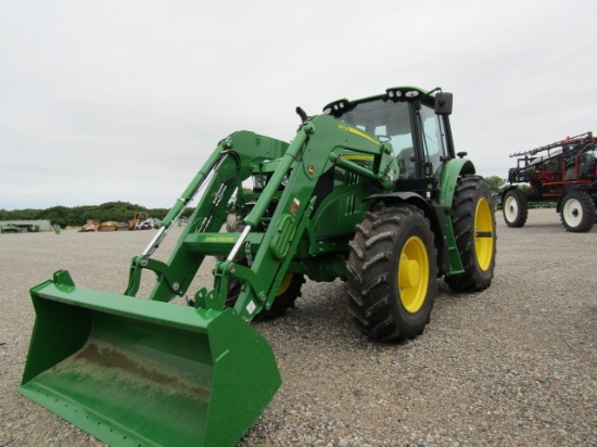 9502 6155M JOHN DEERE C/A MFD PQ W/640R JOHN DEERE LOADER 128HRS 2023 ...