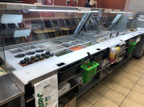 Duke Refrigerated And Heated Sandwich Prep Line With (2), 52% OFF