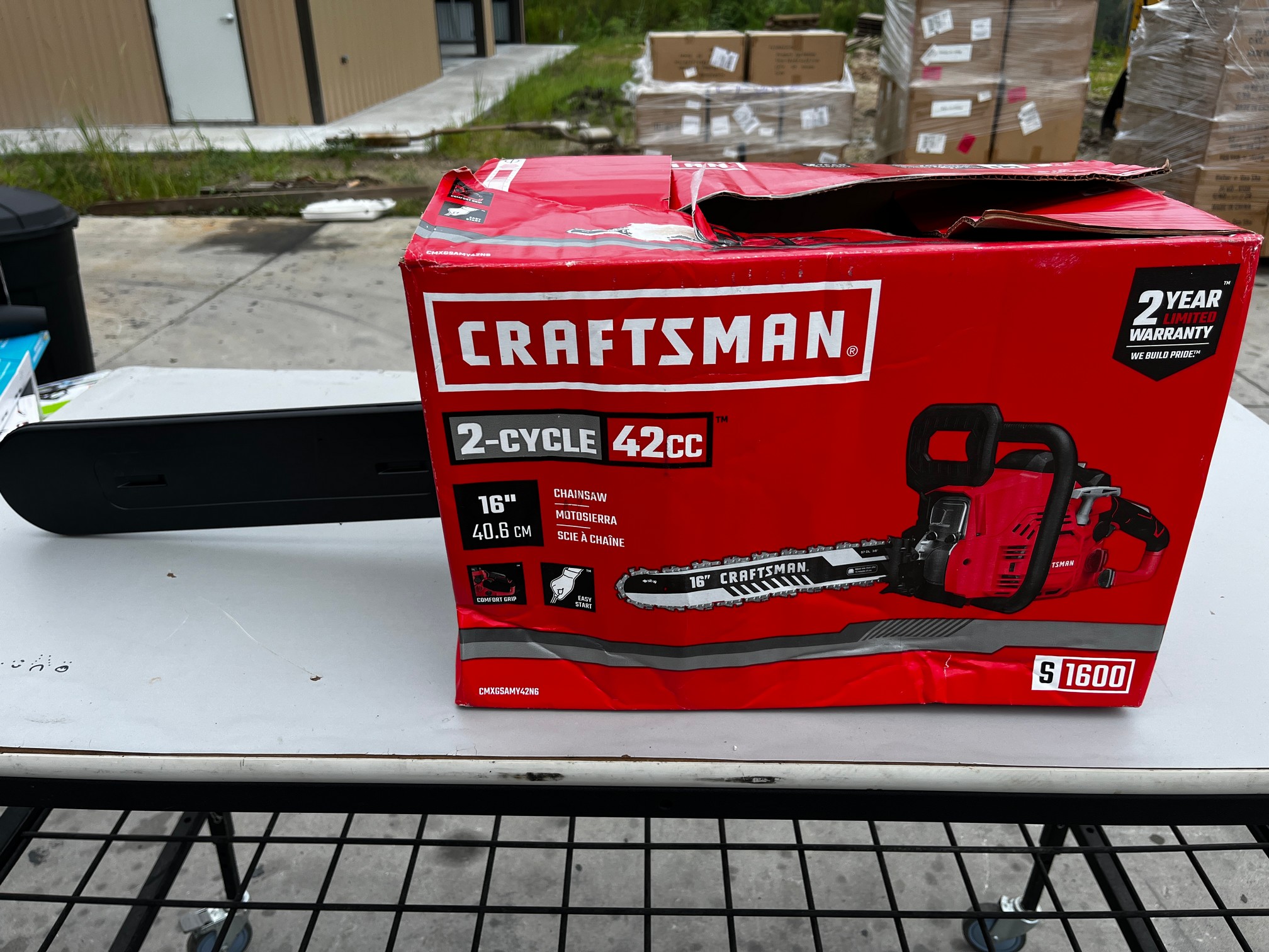 CRAFTSMAN 4-Cycle / 42cc 16" Chain-Saw | Proxibid