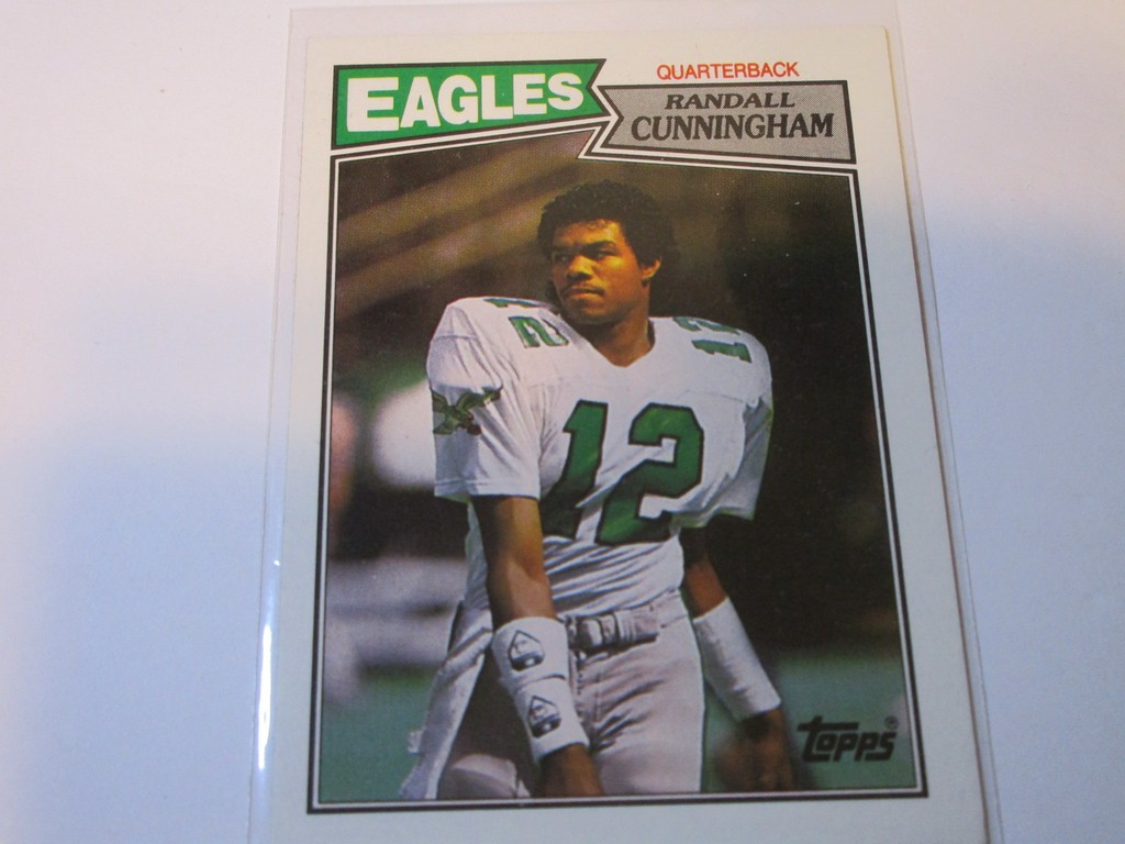 1987 Topps Football #296 Randall Cunningham Rookie Card, 41% OFF