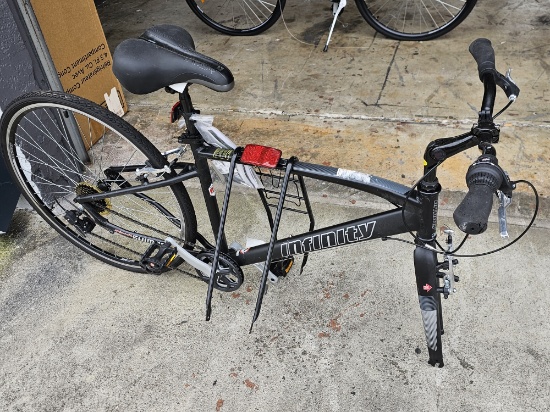 Black Infinity Boss Three Unisex Step Through Bike (no front wheel ...