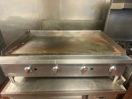 48-inch Serv Ware four burner gas griddle | Industrial Machinery ...