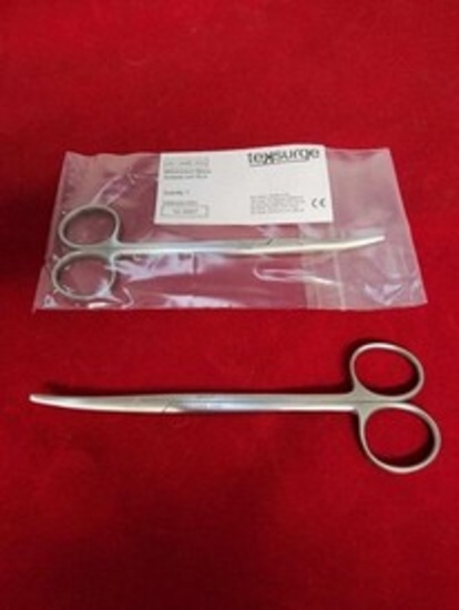 Teksurge Stainless Steel Metzenbaum Nelson Scissors Cvd 15Cm ...