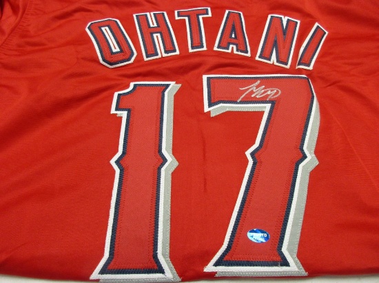 Shohei Ohtani of the LA Angels signed autographed baseball jersey TAA ...