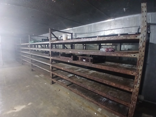 12' Pallet Racking in Walk In Cooler / (6) Shelf Pallet Racking ...