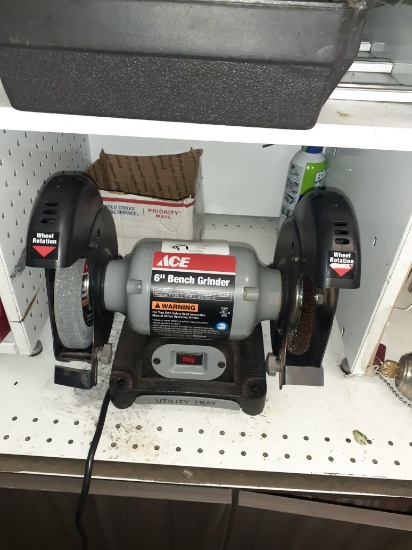 Ace 6 inch Bench Grinder | Online Auctions | Proxibid