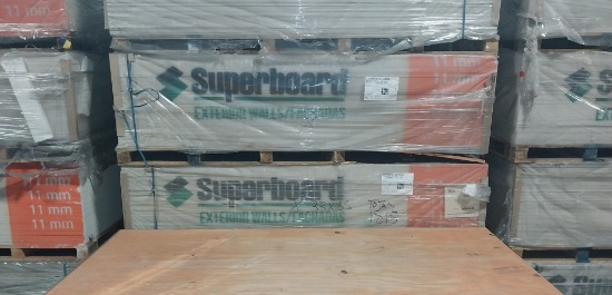 1/2 in- 4 x 8 ft superboard Cement Board - tile backer | Heavy ...