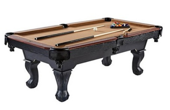 Barrington Billiards 90" Claw Foot Pool Table NEW | Online Auctions ...