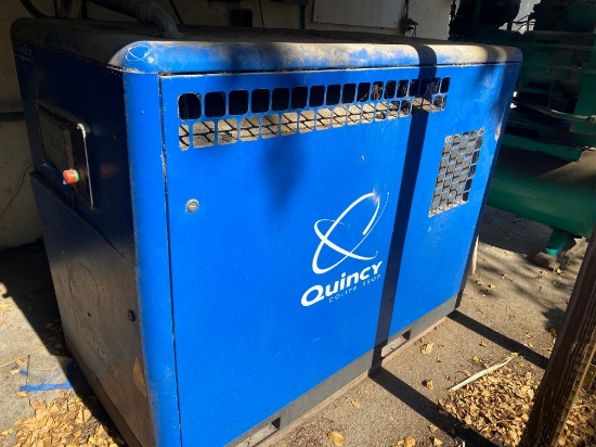 Quincy QGB-25 Compressor 25 Horsepower rotary screws compressor | Heavy Construction Equipment ...