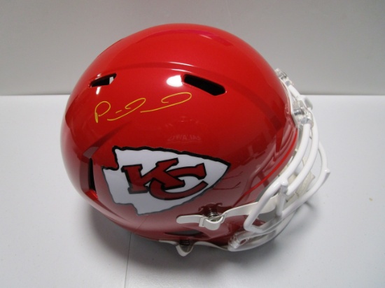 Patrick Mahomes II of the KC Chiefs signed autographed full size helmet ...