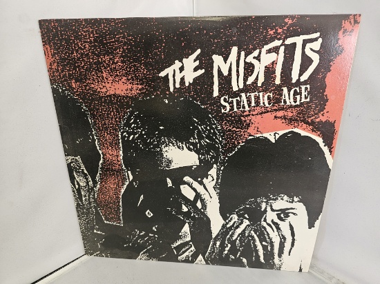 The Misfits First Press - "Static Age" Black Vinyl | Online Auctions ...