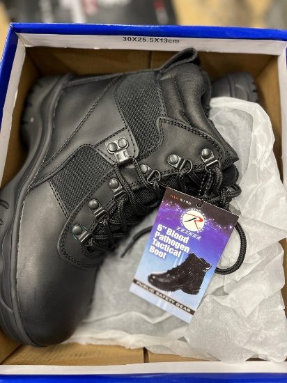 Rothco 6" Blood Pathogen Tactical Boot | Online Auctions | Proxibid