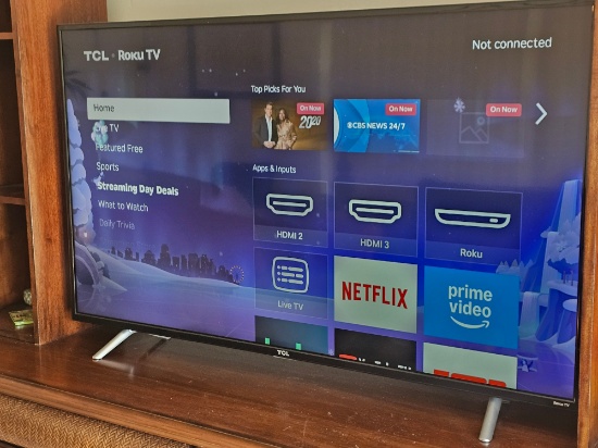 TCL 55S405 55" Television with Stand | Computers & Electronics ...