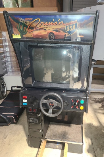 Cruisin USA Coin-operated Video Game has key - Complete with seat by ...