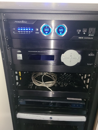 Panamax M5400-PM, Runco Digital video recorder and Sony Blu-Ray Player ...