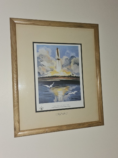 Artist Signed Limited Edition Framed Wall Art | Online Auctions | Proxibid