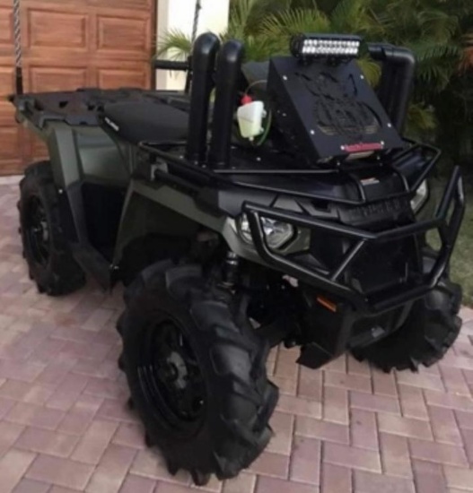 2020 Polaris Sportsman 570 ATV with 27 in Mud Tires, Wild Boar Radiator ...
