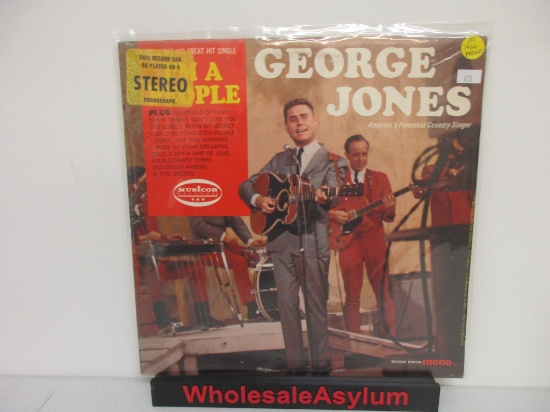George Jones "I'm A People" LP Musicor 1966 VG+ to EX | Art, Antiques ...