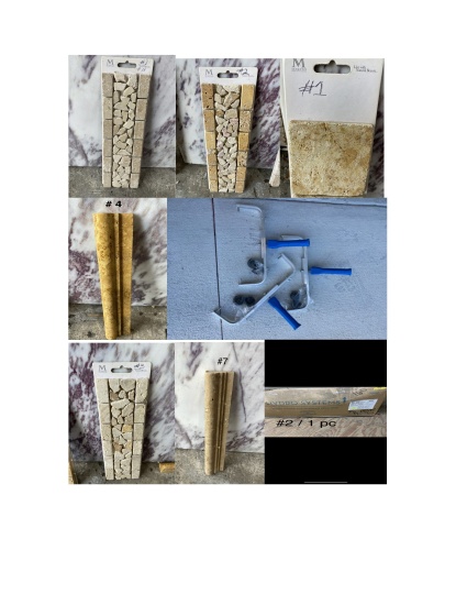 Auctions 4 America Auction Catalog - Mossaic, Rail Borders, Tiles ...