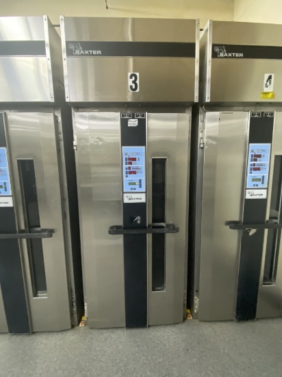 Baxter Roll In Proofer with Dehumidifying system used for Pizza, Bread ...