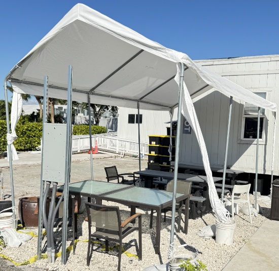 A Frame Canopy 20' L x 9'4" W x 8' H | Industrial Machinery & Equipment ...