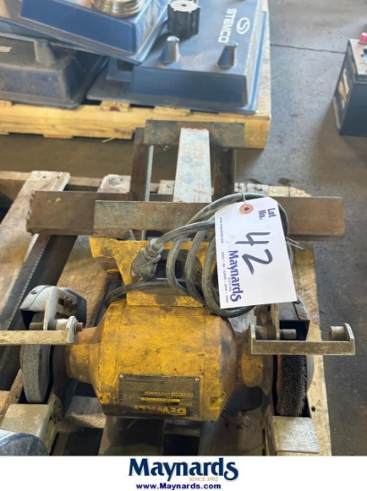 Dewalt DW756 6" Dual Bench Grinder | Heavy Construction Equipment Light ...