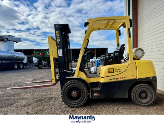 2019 Hyster 5,700 Lb. Cap. Propane Forklift (Model H60XT) | Industrial ...