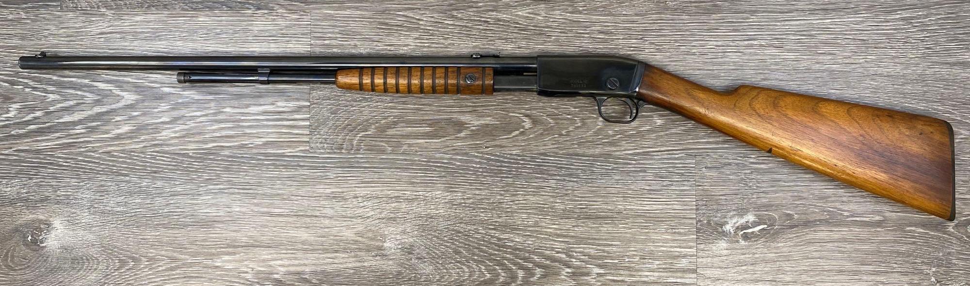 REMINGTON MODEL 12 .22LR PUMP ACTION RIFLE | Proxibid