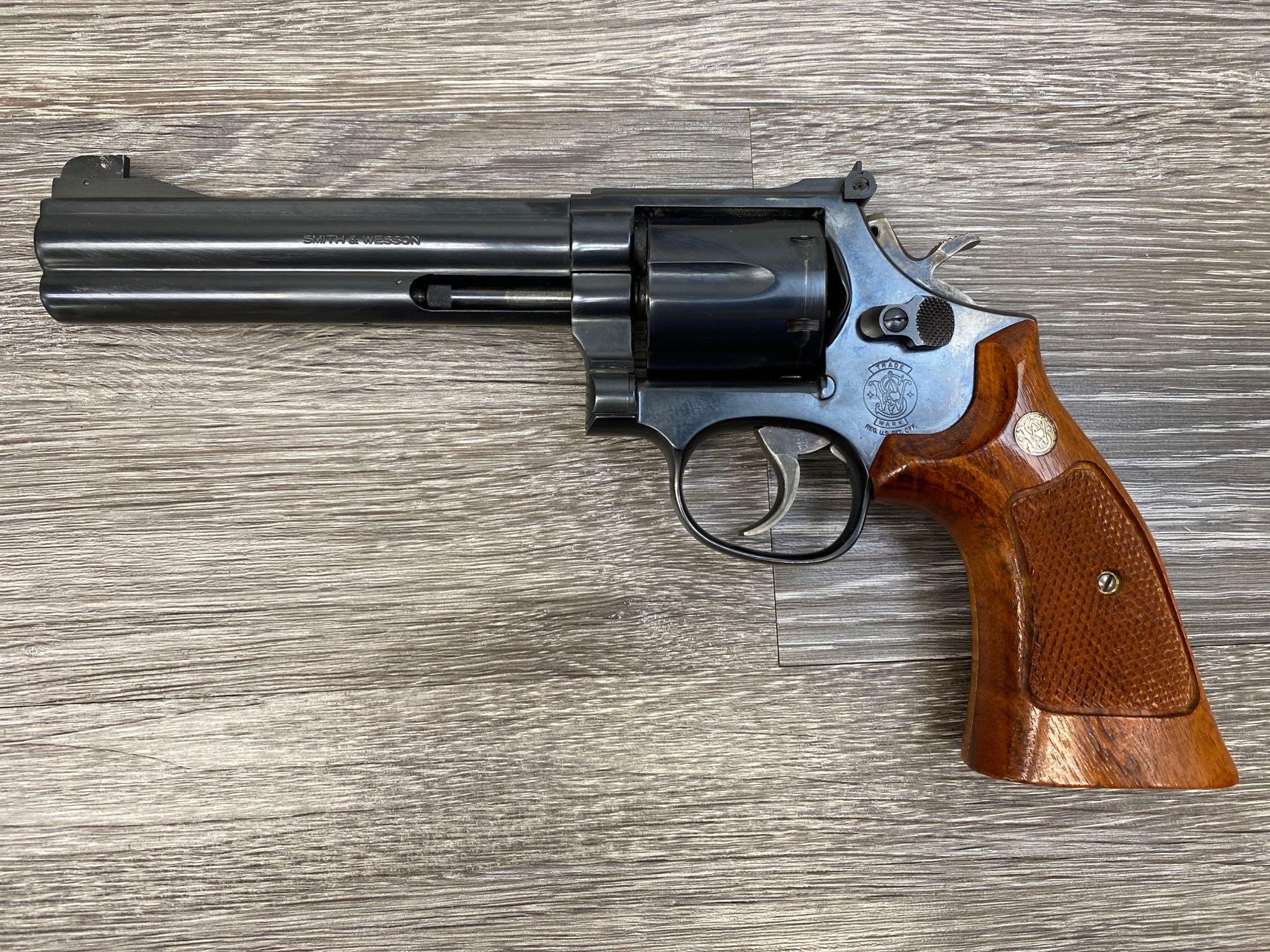 S&W MODEL 586 DA .357 MAG. REVOLVER W/BOX/EXTRA | Proxibid