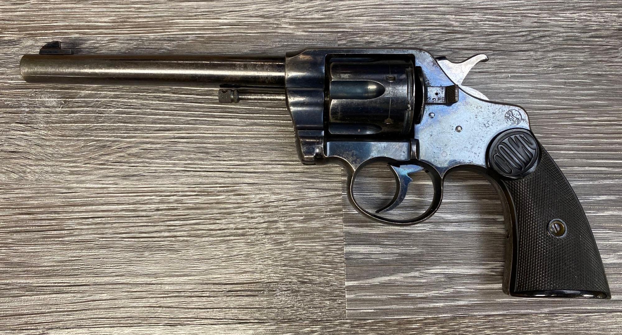 COLT NEW ARMY MODEL 1895 DA SIX-SHOT REVOLVER | Proxibid