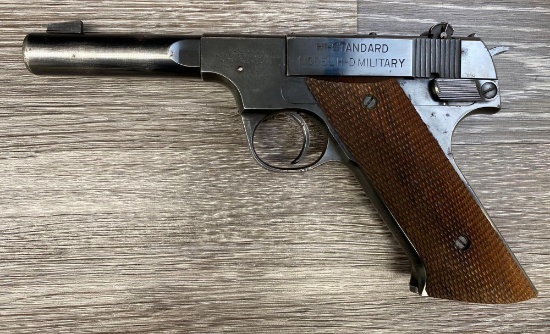 HIGH STANDARD HD .22LR SEMI AUTO PISTOL | Guns & Military Artifacts ...