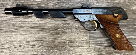 HIGH STANDARD SUPERMATIC TROPHY .22 LR SEMI AUTO TARGET PISTOL | Guns ...