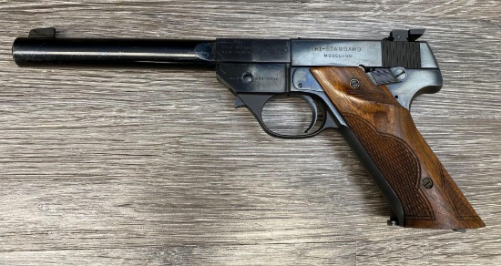 HIGH STANDARD MODEL GD SEMI-AUTO TARGET PISTOL .22 LR CAL. | Guns & Military Artifacts Handguns ...