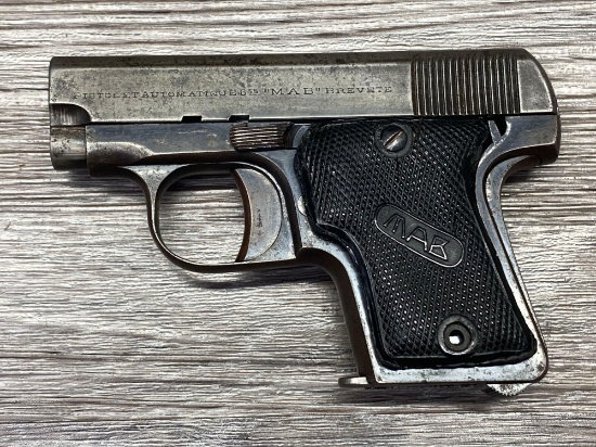 FRENCH MAB BREVETE MODEL A SEMI-AUTO VEST POCKET PISTOL 6.35MM (.25 ACP ...