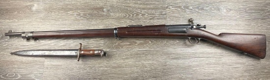 SPRINGFIELD ARMORY 1894 KRAG RIFLE .30-40 KRAG w/BAYO/SCABBARD | Guns ...