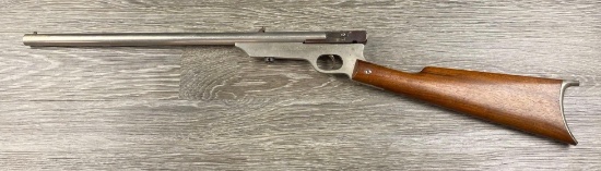 DESIRABLE H.M. QUACKENBUSH SINGLE SHOT SAFETY RIFLE .22 LR 18" BBL ...