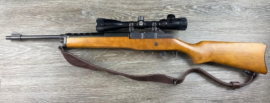 RUGER RANCH RIFLE SEMI-AUTO .223 CAL. w/SCOPE | Guns & Military ...