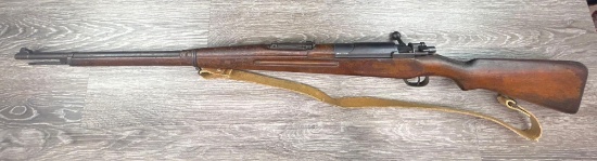 SIAMESE MAUSER TYPE 45 BOLT ACTION RIFLE 8MM CAL. w/JAPANESE SLING ...