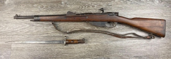 DUTCH STEYR M95 BOLT ACTION SHORT RIFLE .303 BRITISH CAL. w/ BAYONET ...