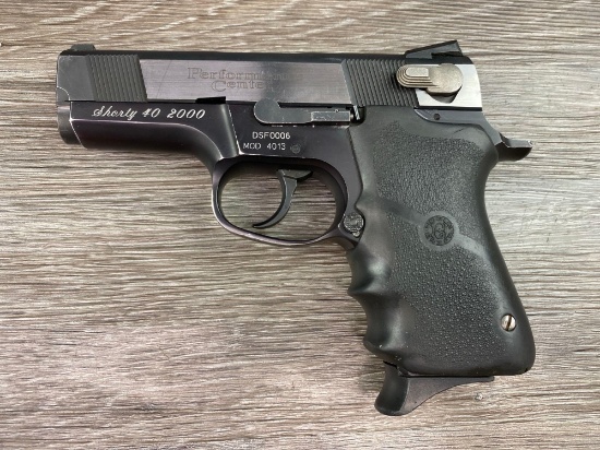 SMITH & WESSON MODEL 4013 PERFORMANCE CENTER RECON .40S&W CAL SEMI-AUTO ...