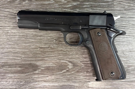 COLT 1911 GOVERNMENT MODEL SEMI-AUTO PISTOL, .45 ACP CAL. w/ BOX/DOCS ...