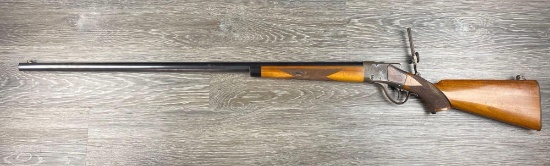SHARPS "OLD RELIABLE 1878 DELUXE TARGET SINGLE SHOT RIFLE, .45-70 CAL ...