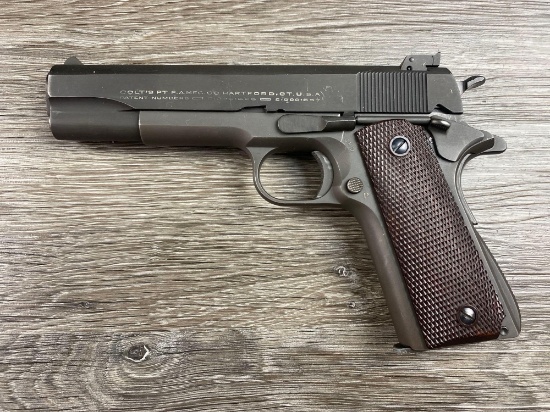COLT SERVICE MODEL ACE SEMI-AUTO PISTOL, .22 LR CAL., CIRCA 1945 | Guns ...