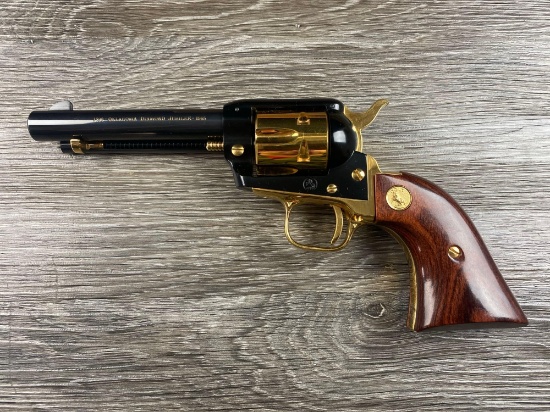COLT FRONTIER SCOUT OKLAHOMA DIAMOND JUBILEE REVOLVER, .22 LR CAL ...