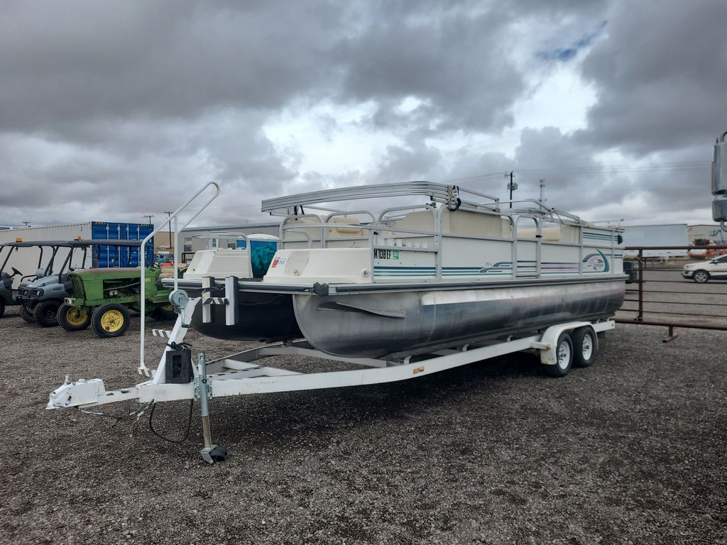 Landau DX-24 24ft Pontoon Boat | Proxibid