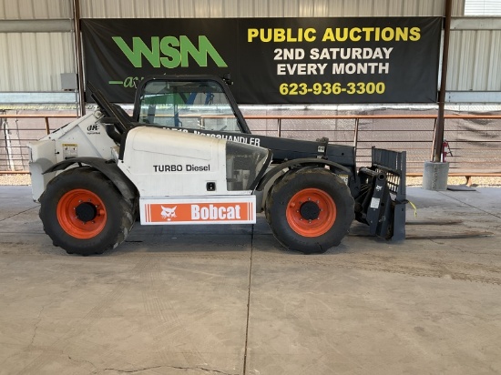 Bobcat V518 Telescopic Material Handler | Heavy Construction Equipment ...