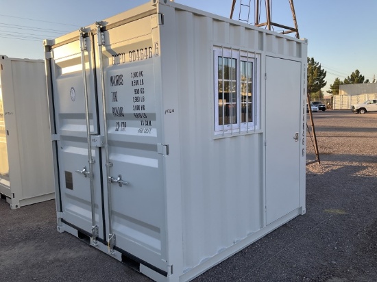 9FT MOBILE OFFICE CONTAINER | Heavy Construction Equipment Light ...