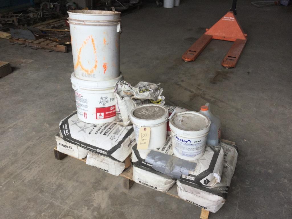 PALLET-EPOXY GROUT AGGREGATE & FOSTER COATING | Proxibid